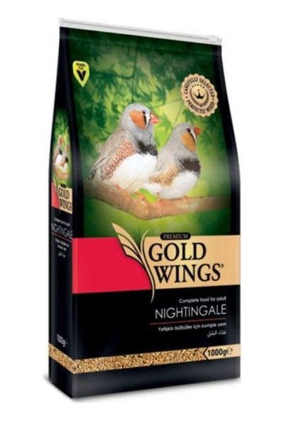 Gold Wings Premium Bülbül Yemi 1000Gr.