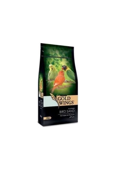 Gold Wings Premium Kuş Kumu 350Gr Gold Wings Premium Kuş Kumu 350Gr