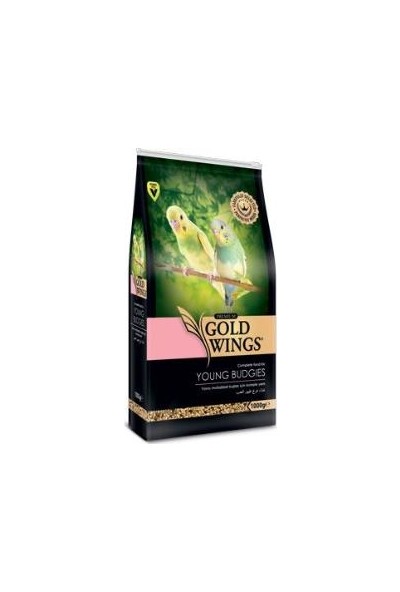 Gold Wings Premium Yavru Muhabbet Yemi 1000Gr. Gold Wings Premium Yavru Muhabbet Yemi 1000Gr.