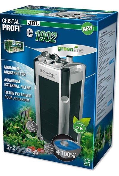 Jbl Cristal Profi E1902 Greenline Dış Filtre 1900L/H Jbl Cristal Profi E1902 Greenline Dış Filtre 1900L/H