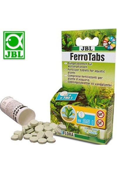 Jbl Ferro Tabs 30 Tablet Bitki Gübresi Jbl Ferro Tabs 30 Tablet Bitki Gübresi