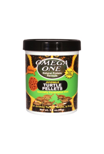 Omega One Juvenille Turtle 270Ml / 99Gr. Yavru Omega One Juvenille Turtle 270Ml / 99Gr. Yavru