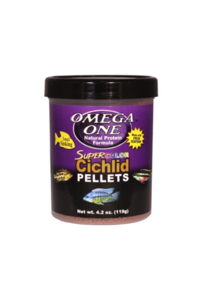 Omega One Super Color Cichlid Large Pellets 100Gr. Açık Omega One Super Color Cichlid Large Pellets 100Gr. Açık