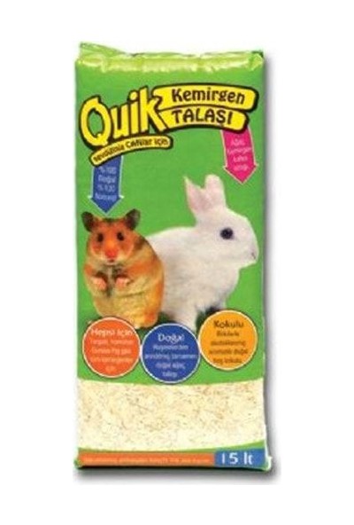 Quik Doğal Talaş 15 Litre