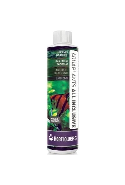 Reeflowers Aquaplants All Inclusive 500Ml Sıvı Gübre Reeflowers Aquaplants All Inclusive 500Ml Sıvı Gübre