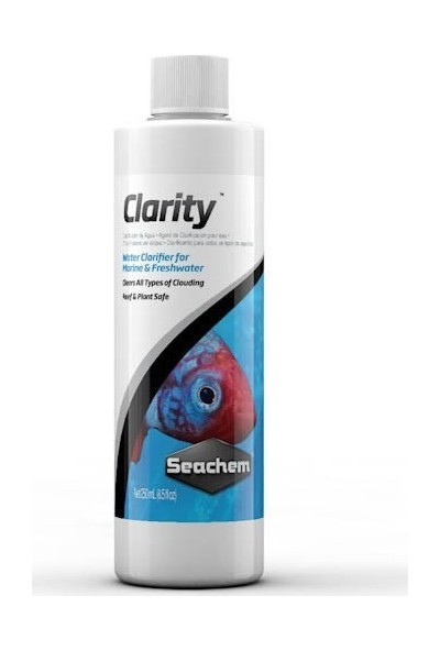 Seachem Clarity 100Ml (Bulanıklık Giderici-Berraklaştırıcı)