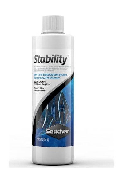 Seachem Stability 500Ml (Nitrifikasyon Bakterisi) Seachem Stability 500Ml (Nitrifikasyon Bakterisi)