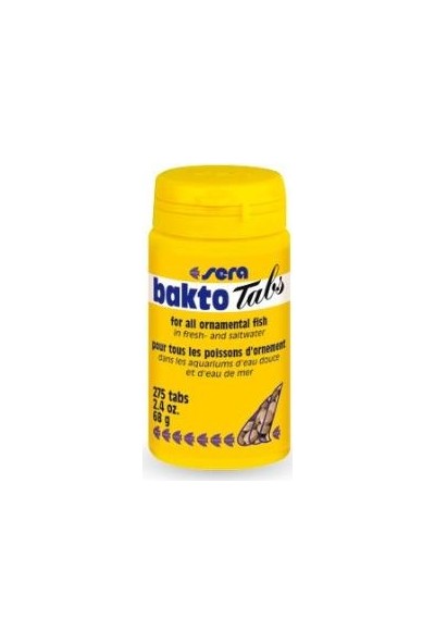 Sera Bakto Tabs 50Adet Açık Sera Bakto Tabs 50Adet Açık