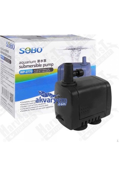Sobo Wp-2770 Kafa Motoru 600 L/H 8W