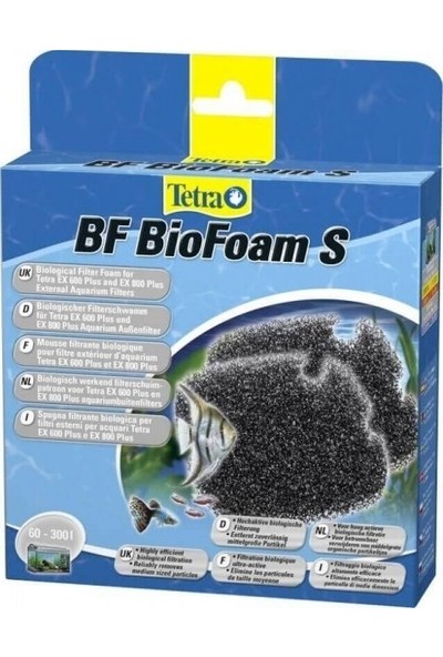 Tetra Ex400/600/700/800 Yedek Siyah Sünger Kutusuz Tetra Ex400/600/700/800 Yedek Siyah Sünger Kutusuz