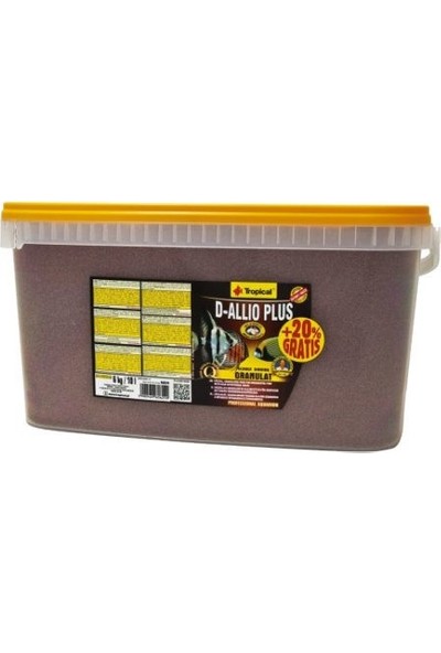 Tropical D-Allio Plus Granulat -Sarımsaklı 100Gr (Açık) Tropical D-Allio Plus Granulat -Sarımsaklı 100Gr (Açık)