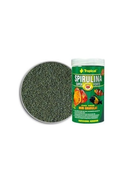 Tropical Spirulina Super Forte Mini Granulat 50Gr Açık Tropical Spirulina Super Forte Mini Granulat 50Gr Açık