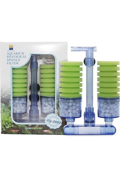 Xinyou Xy-2882 Çiftli Biyolojik Dikey Sünger Filtre