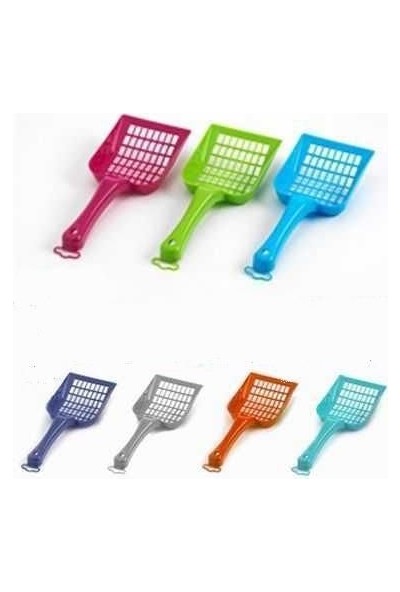 Moderna Kedi Kum Küreği (Lacivert-Fuşya-Gri)