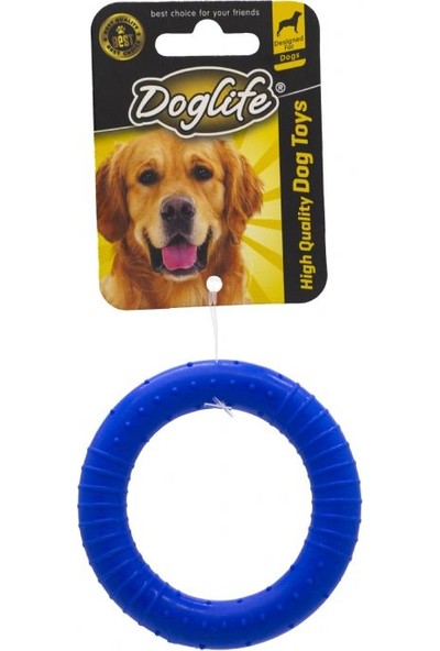 Doglife Köpekler İçin Kauçuk Ring Oyuncak Doglife Köpekler İçin Kauçuk Ring Oyuncak