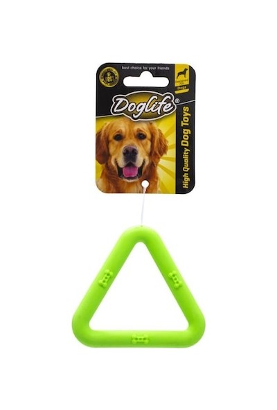 Doglife Köpekler İçin Kauçuk Triangle Oyuncak Doglife Köpekler İçin Kauçuk Triangle Oyuncak