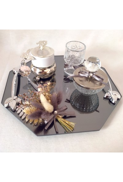 Naciden Altıgen Gümüş Damat Fincanı Damat Kahvesi