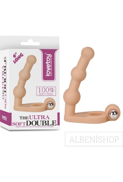 Lovetoy The Ultra Soft Yumuşak Penis Halkalı 15 Cm Realistik Penis