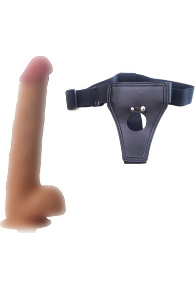 Lovetoy Lovetoy Real Extreme Serisi 26 Cm Belden Bağlamalı Realistik Penis