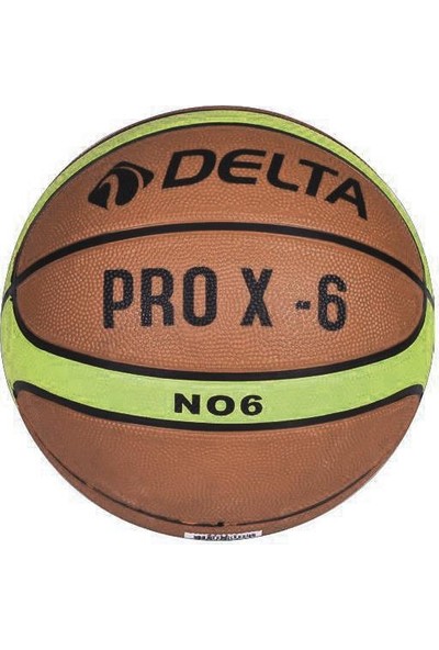 Delta Kauçuk Basketbol Topu ProX 6 Numara