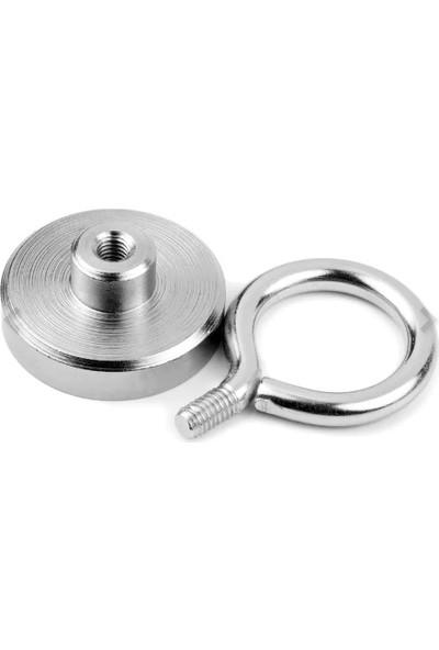 Halkalı Neodyum Pot Mıknatıs, 38 mm Fishing Magnet, Güçlü Kanca Kurtarma Mıknatısı Halkalı Neodyum Pot Mıknatıs, 38 mm Fishing Magnet, Güçlü Kanca Kurtarma Mıknatısı