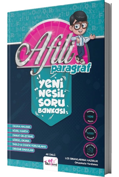 Efx Akademi LGS Afili Paragraf Soru Bankası
