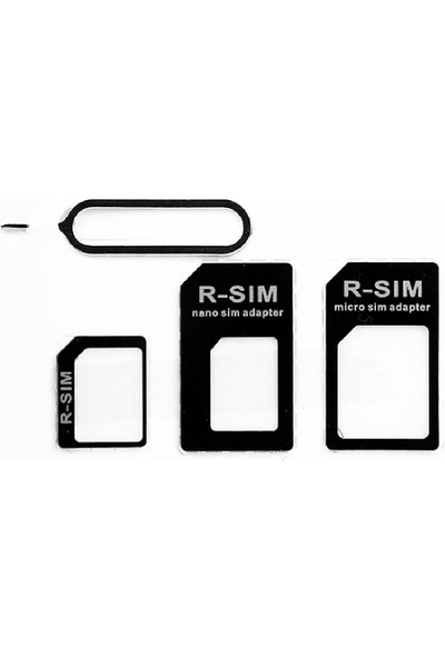 Subzero Nano Sim Micro Sim ve Normal Sim Subzero Nano Sim Micro Sim ve Normal Sim
