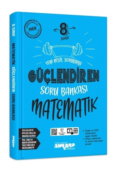 Ankara Yayıncılık 8. Sınıf Güçlendiren Soru Bankası Matematik Yayıncılık