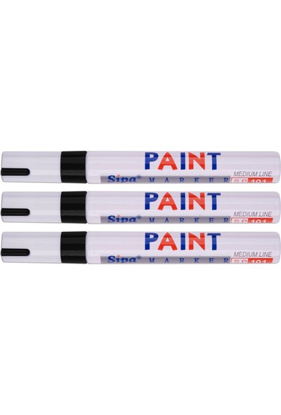 Homecare Rötüş ve Derz Boyama Kalemi Siyah 3'lü