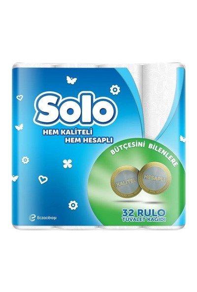 Solo Akıllı Seçimler Tuvalet Kağıdı 32'li