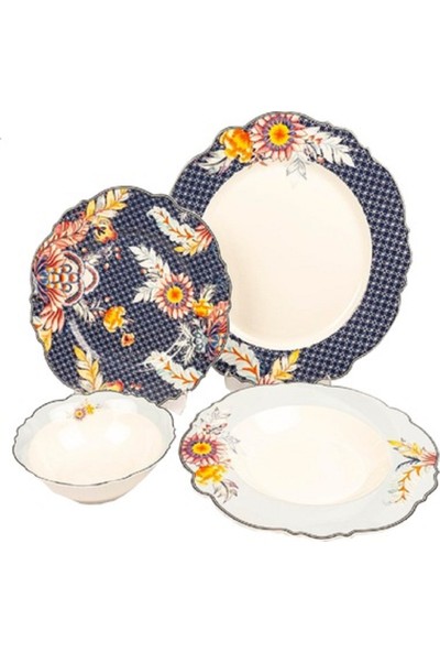 Mikasa Moor 24 Parça Graceful Yemek Takımı Seti 6 Kişilik Mikasa Moor 24 Parça Graceful Yemek Takımı Seti 6 Kişilik