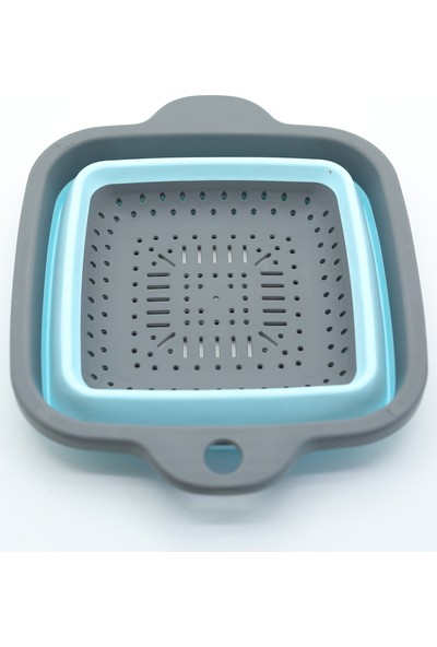 Cooker Ayarlanabilir Akordiyon Katlanır Kare Süzgeç Katlanabilir CKR2661