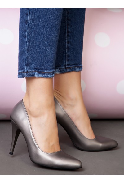 Ayakkabı Havuzu Topuklu Ayakkabı Platin