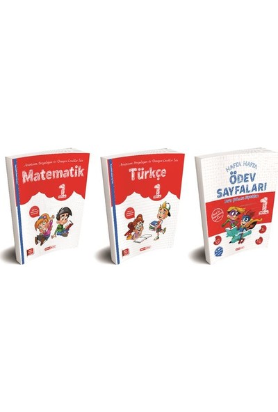 Kırmızı Beyaz Yayınları 1. Snıf Set
