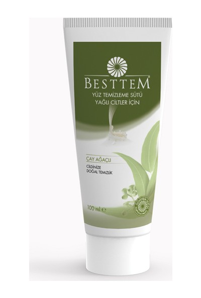 Besttem Yağlı Ciltler Için Temizleme Sütü 100Ml