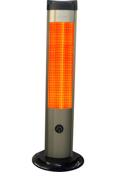 UFOMAX Kule Tipi Termostatlı -FÜME-2500W Micatronic Isıtıcı - ALÜMİNYUM GÖVDE CC-505 UFOMAX Kule Tipi Termostatlı -FÜME-2500W Micatronic Isıtıcı - ALÜMİNYUM GÖVDE CC-505