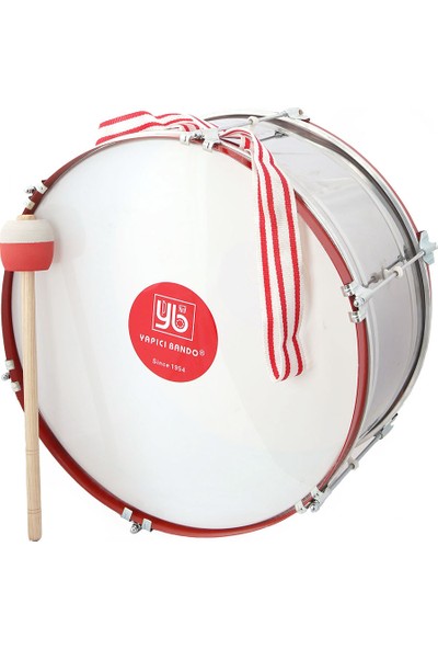 Ordu Tipi Paslanmaz Çelik Davul Gümüş