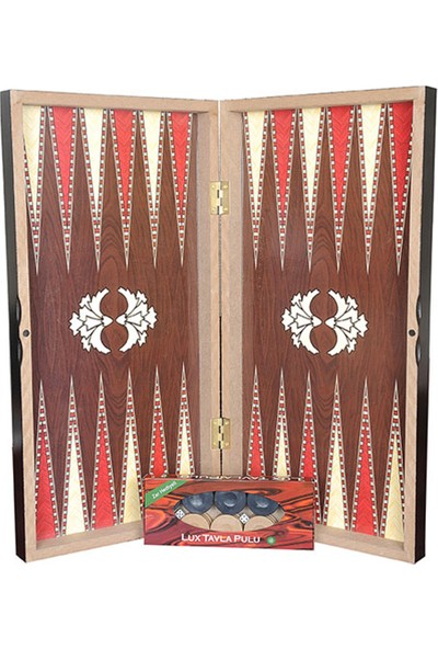 Zabata Mdf Büyük Boy Ahşap Tavla Takımı Seti Pulu Dama 48 x 48 cm Zabata Mdf Büyük Boy Ahşap Tavla Takımı Seti Pulu Dama 48 x 48 cm