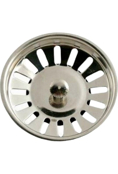 Çelikel Mutfak Eviye Sifon Süzgeci Çap 8 cm