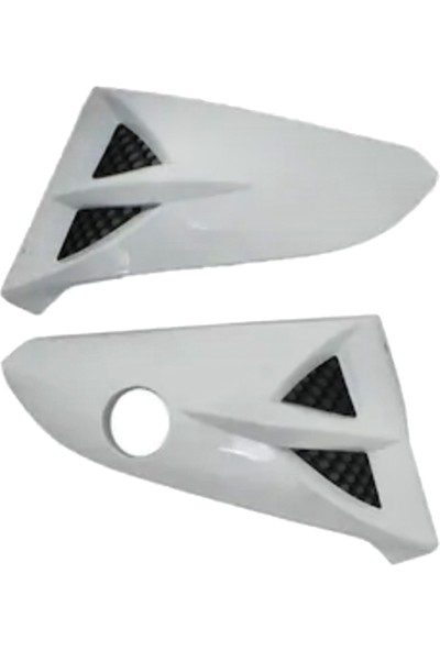 ITH Ybr 125 Motor Alt Rüzgarlık - Cg Bıyık - Beyaz