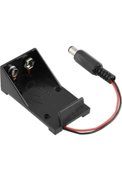 Komponentci 9V Pil Yuvası Jaklı Arduino Uyumlu