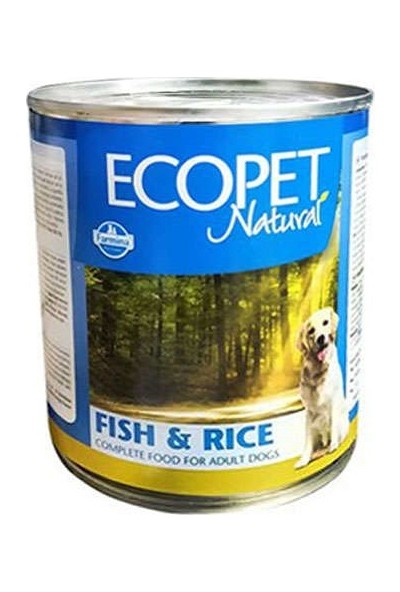 Ecopet Natural Balık ve Pirinçli Köpek Konservesi 300 gr (1 Adet) Ecopet Natural Balık ve Pirinçli Köpek Konservesi 300 gr (1 Adet)