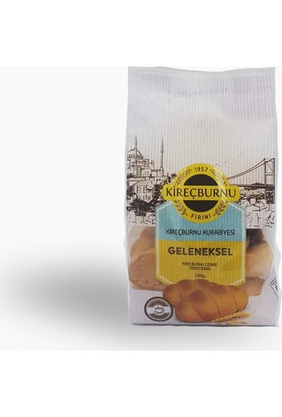 Kireçburnu Fırını Geleneksel Çay Kurabiyesi 200 gr