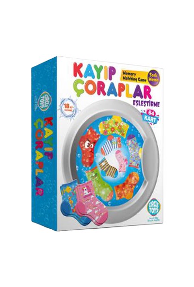 Circle Toys Kayıp Çoraplar Eşleştirme Kart Oyunu Circle Toys Kayıp Çoraplar Eşleştirme Kart Oyunu