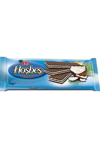 Eti Hoşbeş Hindistan Cevizli 142 gr Eti Hoşbeş Hindistan Cevizli 142 gr