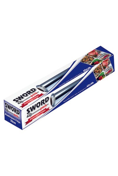 Sword Pack Alüminyum Folyo 45 cm - 50 mt Kutulu