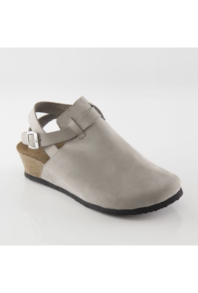 ART'iz Letoon Gri Platform Sandalet