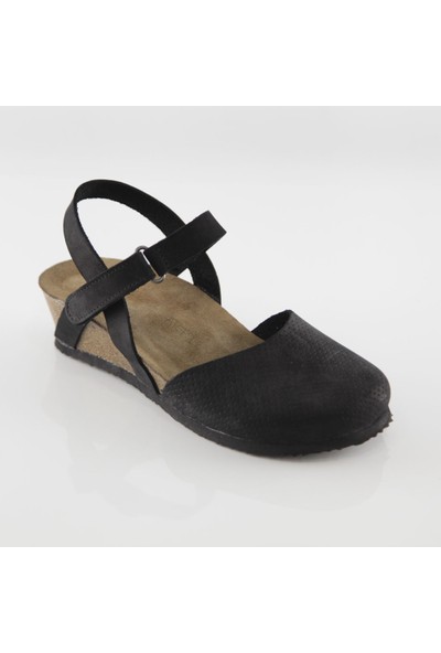 ART'iz Perge Siyah Platform Sandalet ART'iz Perge Siyah Platform Sandalet