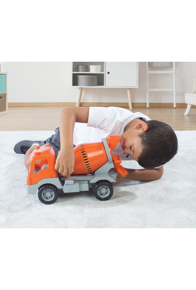 Dolu Kutulu Beton Mikser Kamyonu 42 cm