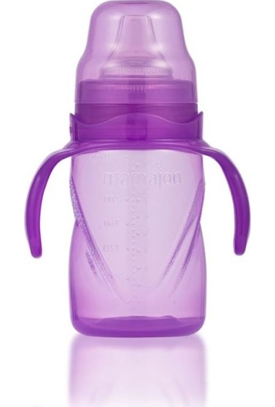 Mamajoo Yumuşak Uçlu Damlatmaz Eğitici Bardak 270 ml Mor Mamajoo Yumuşak Uçlu Damlatmaz Eğitici Bardak 270 ml Mor